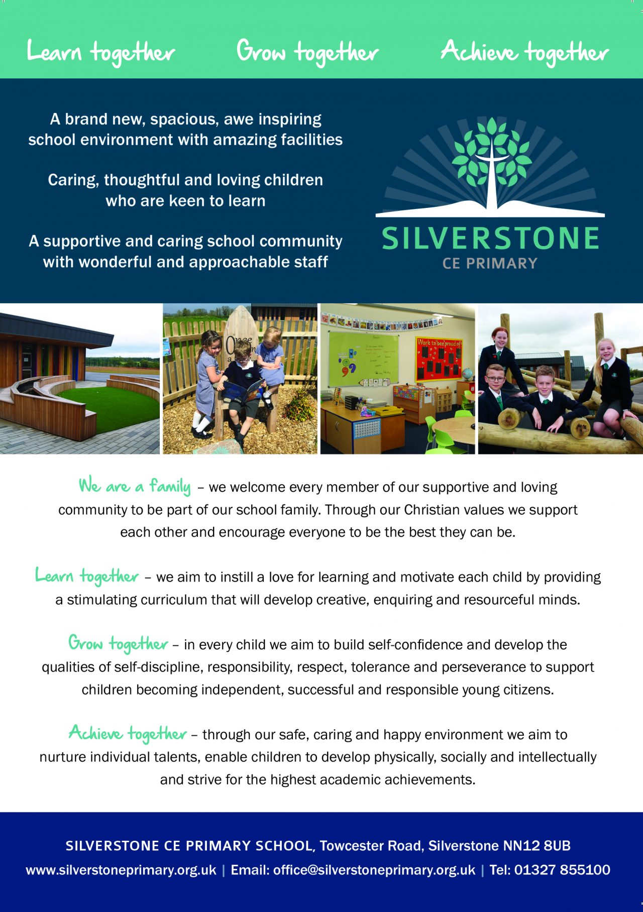 Logo Design for Silverstone Primary | Silverstone Design Solutions